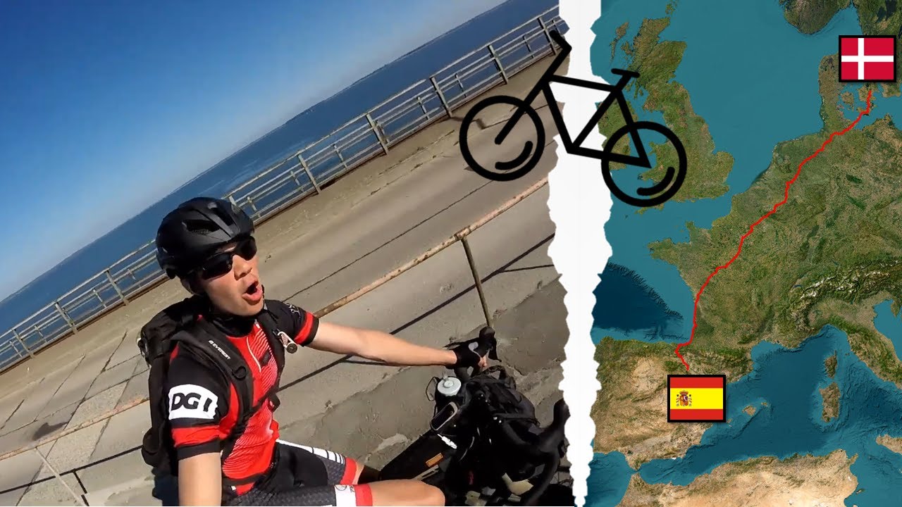 Denmark to Spain by bicycle - Day 1 [ENGLISH SUBTITLES] - YouTube