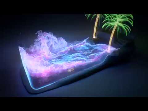 X-Particles fluid experiment - SPH - YouTube