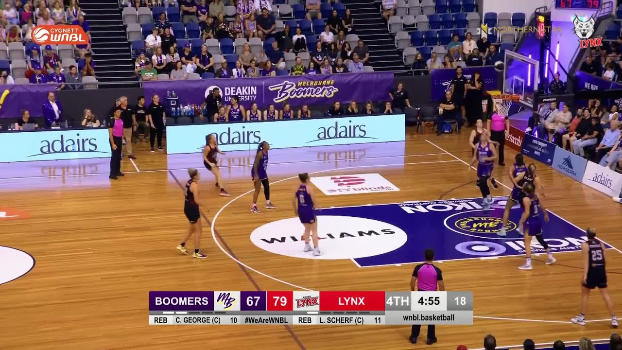 Perth Lynx Highlights vs. Melbourne Boomers - YouTube