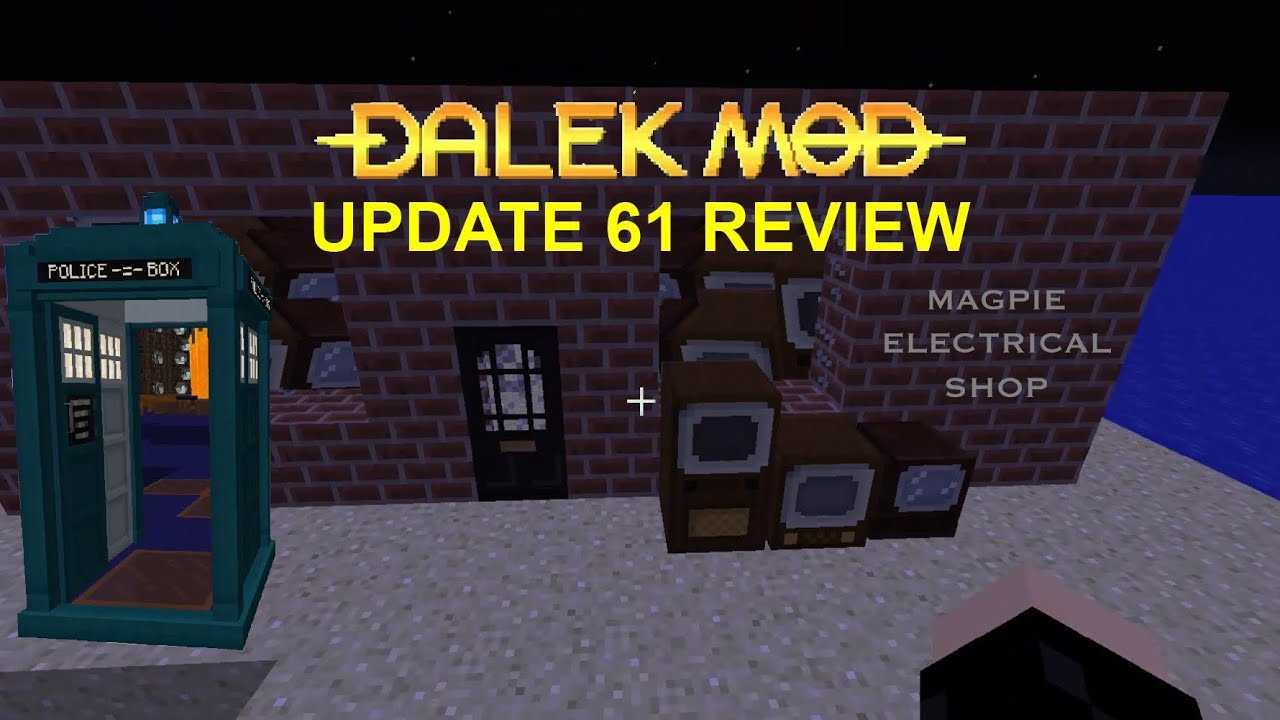 Dalek Mod Update 61 Review - YouTube