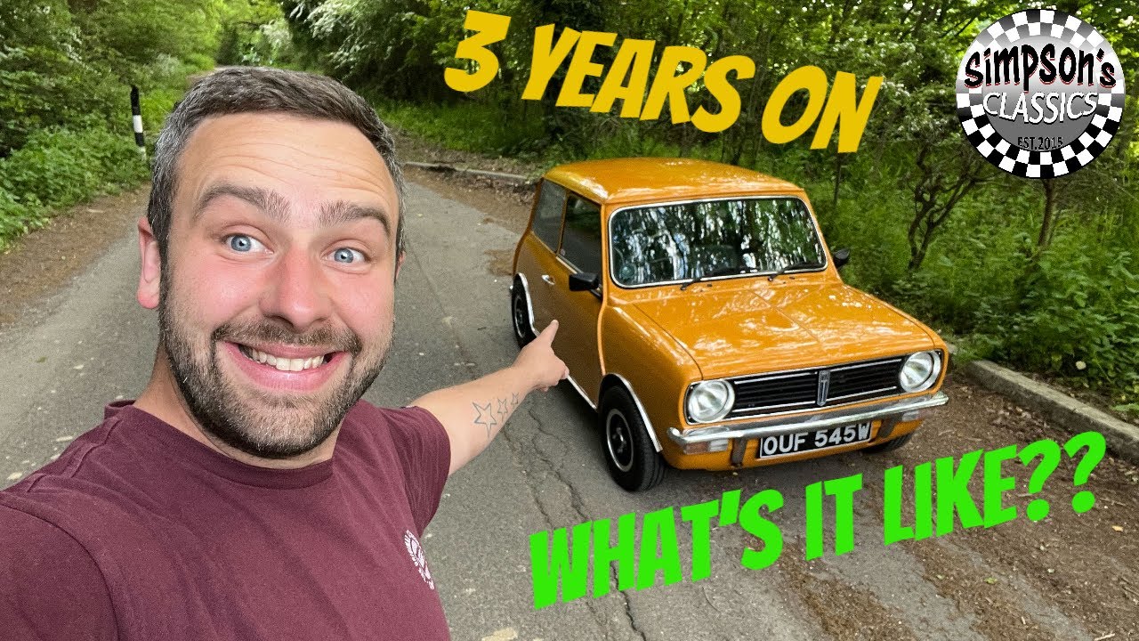 3 YEARS ON WHATS IT LIKE?? Driving the Budget Classic Mini Clubman ...