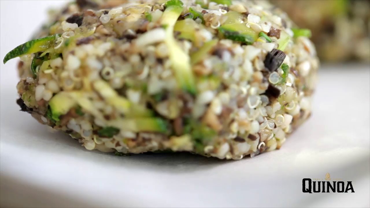 Μπιφτέκι με Quinoa και λαχανικά - YouTube