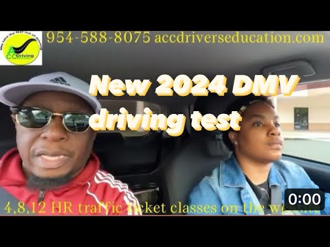 NEW 2024 driving/DMV Road Test - YouTube