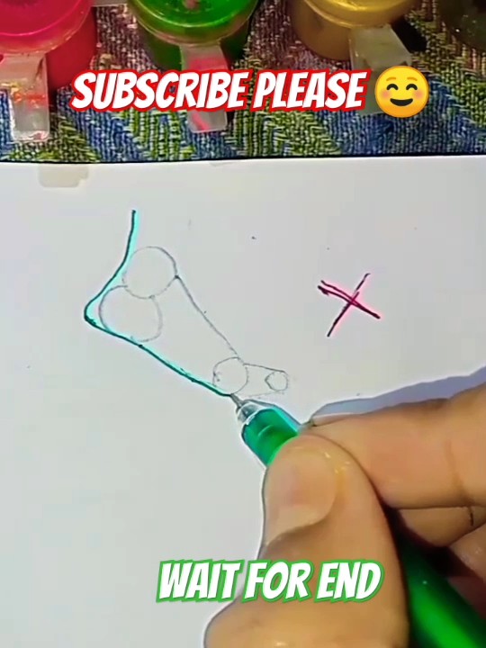 foot easy draw make it easy #shortvideos - YouTube