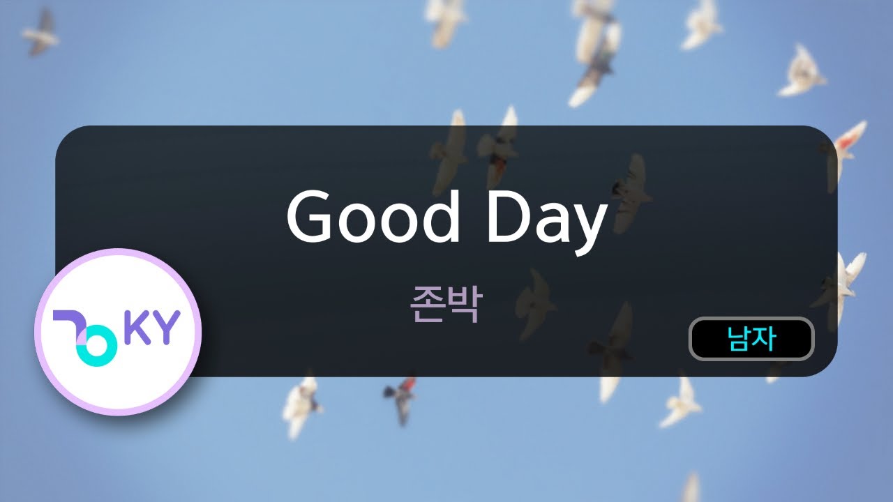 Good Day - 존박 (KY.93475) / KY KARAOKE - YouTube