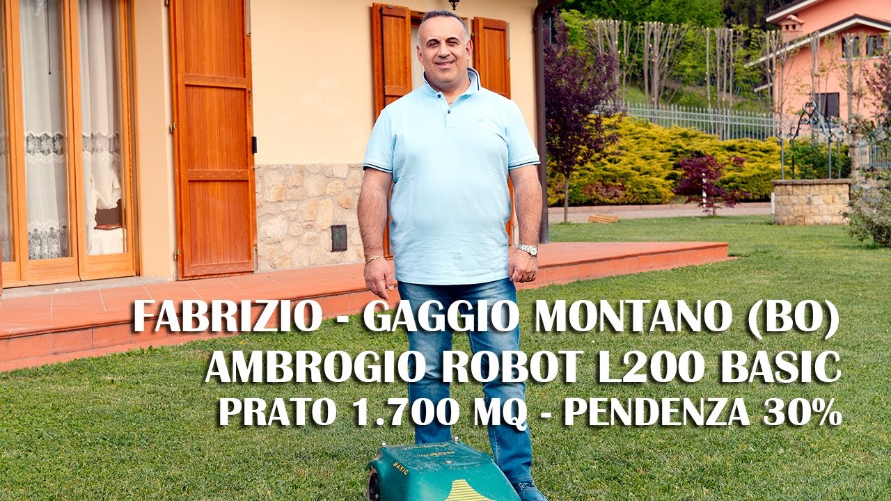 Amici di Ambrogio Robot: Fabrizio - Gaggio Montano (BO) - YouTube