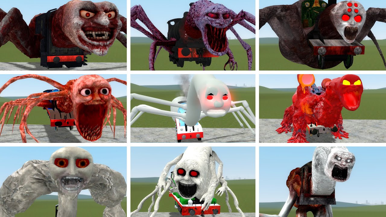 Train Monster Battle:Thomas and Friends,Diesel,Emily,Gordon,Douglas ...