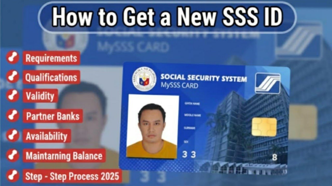 HOW TO GET NEW SSS ID CARD 2025 | STEP BY STEP PROCESS SA PAGKUHA NG ...