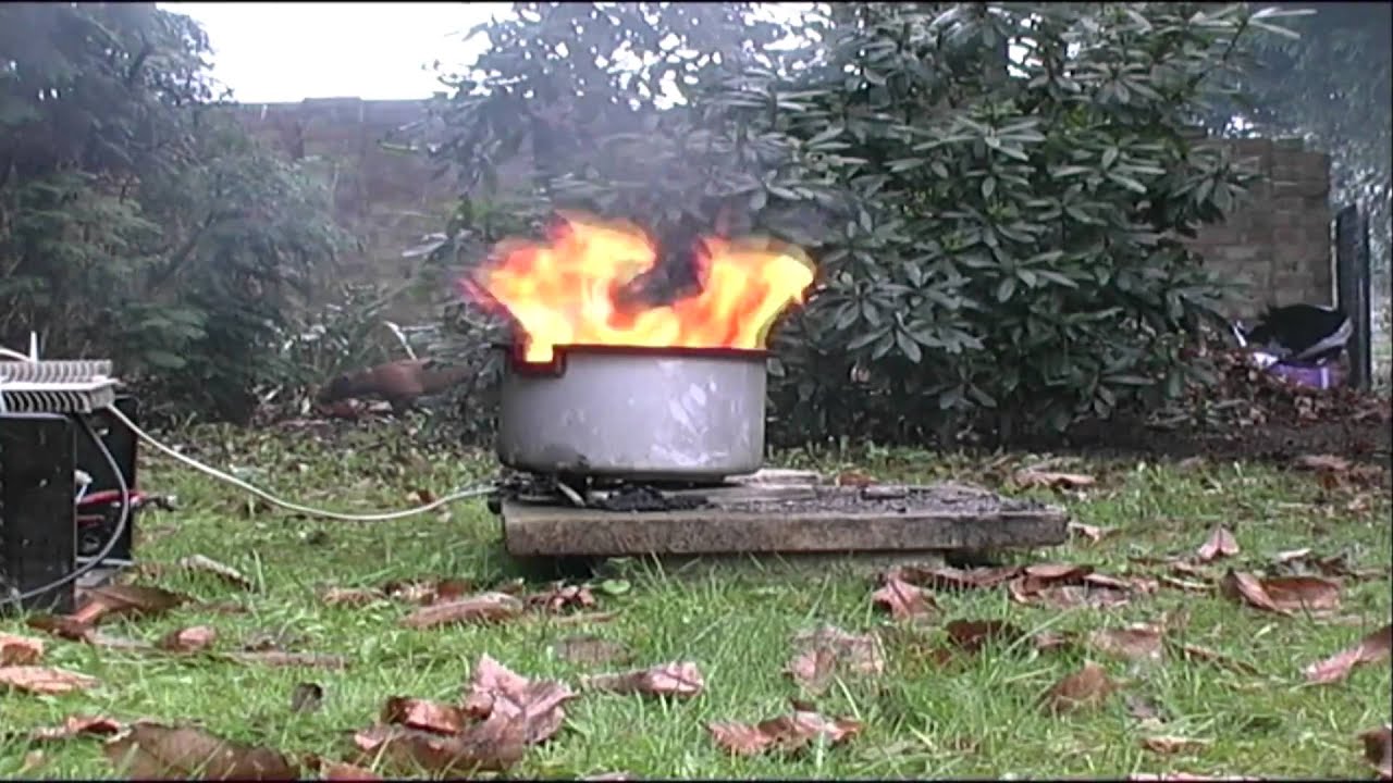 deep fried capacitors - YouTube