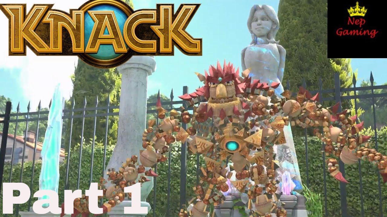 Knack - Chapter 1-1 Intro- Prologue - Ps4 Walkthrough Gameplay - YouTube