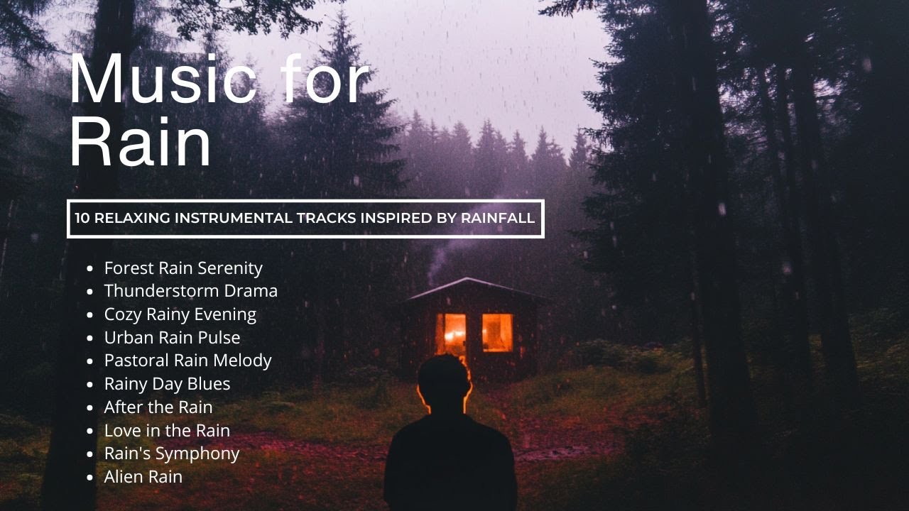 Music for Rain | 10 Relaxing Instrumental Tracks Inspired by Rainfall 🌧 ...