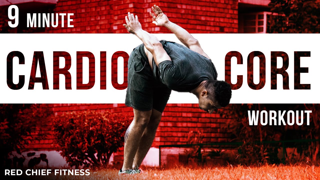 9 Minute Intense HIIT Workout | Explosive Cardio And Core Workout (45 ...