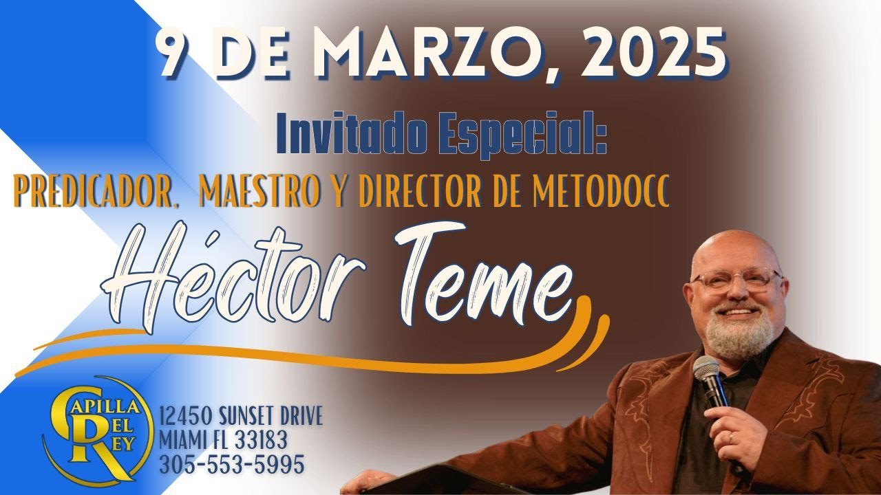 Predicador, maestro y director de Metodocc - Hector Teme - 3/9/2025 9am ...