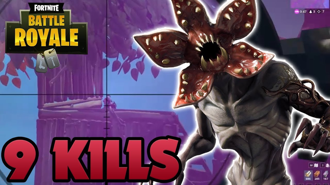 GANO CON LA NUEVA SKIN *DEMOGORGON* EN FORTNITE *9 KILLS* - YouTube