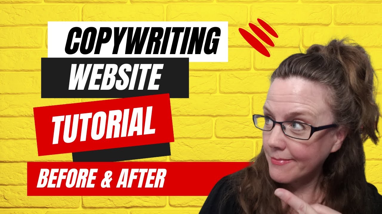 Copywriting Website Tutorial: Before & After Reveal! - YouTube