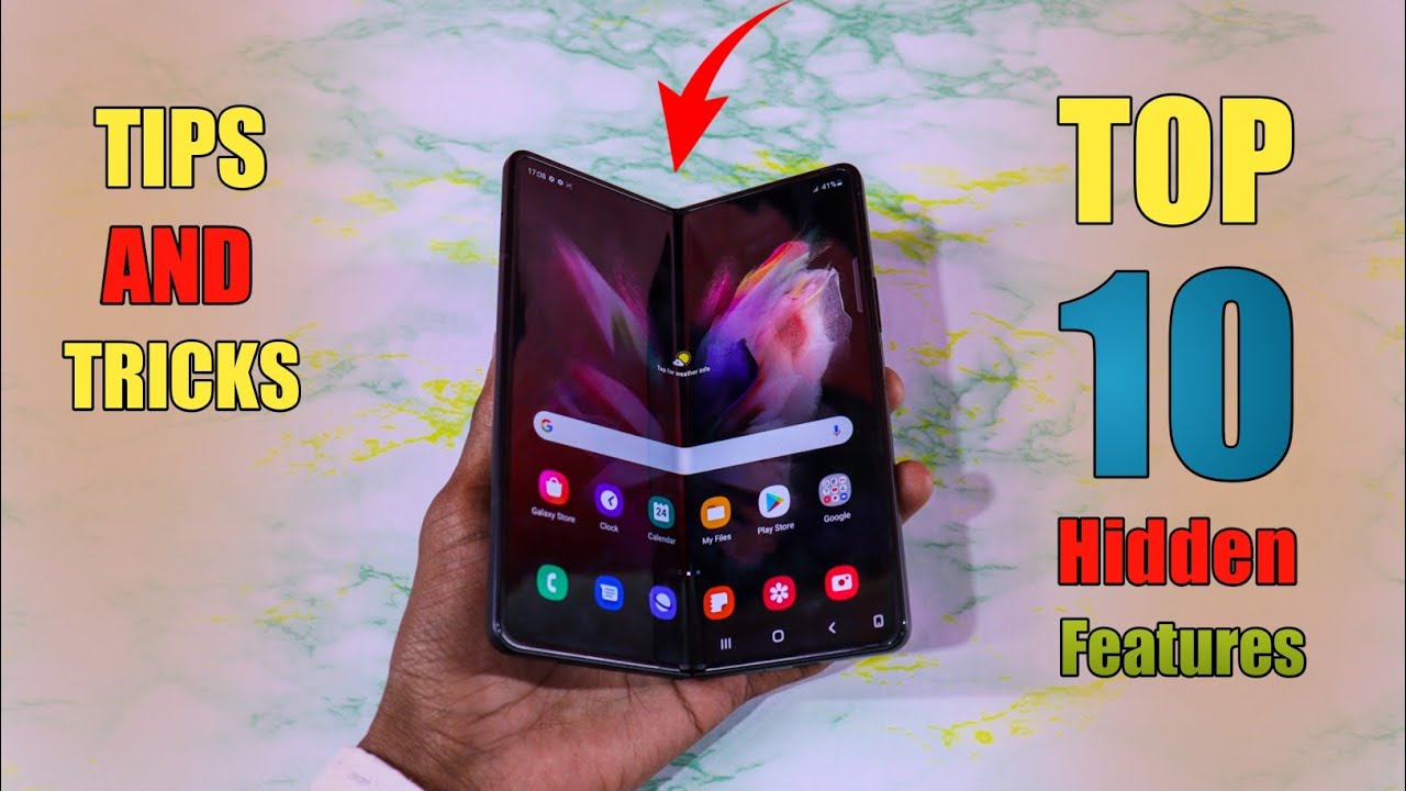 Samsung Galaxy Z Fold 3 Tips And Tricks | Top 10+ | Galaxy Z Fold3 ...