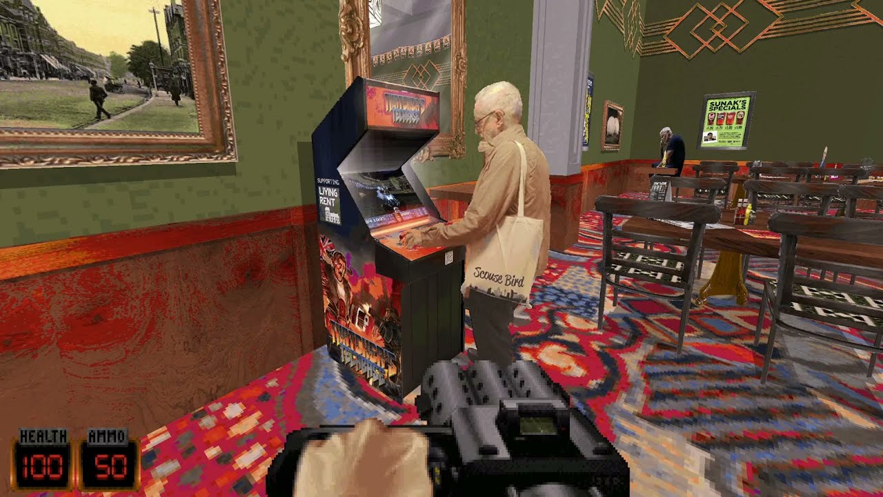 Duke Smoochem 3D – Jeremy Corbyn plays THATCHER'S TECHBASE: ARCADE ...