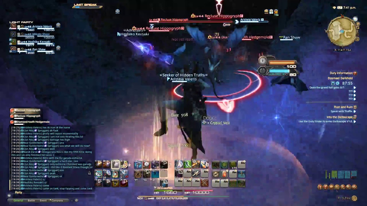 Final Fantasy XIV - An afk tank - YouTube
