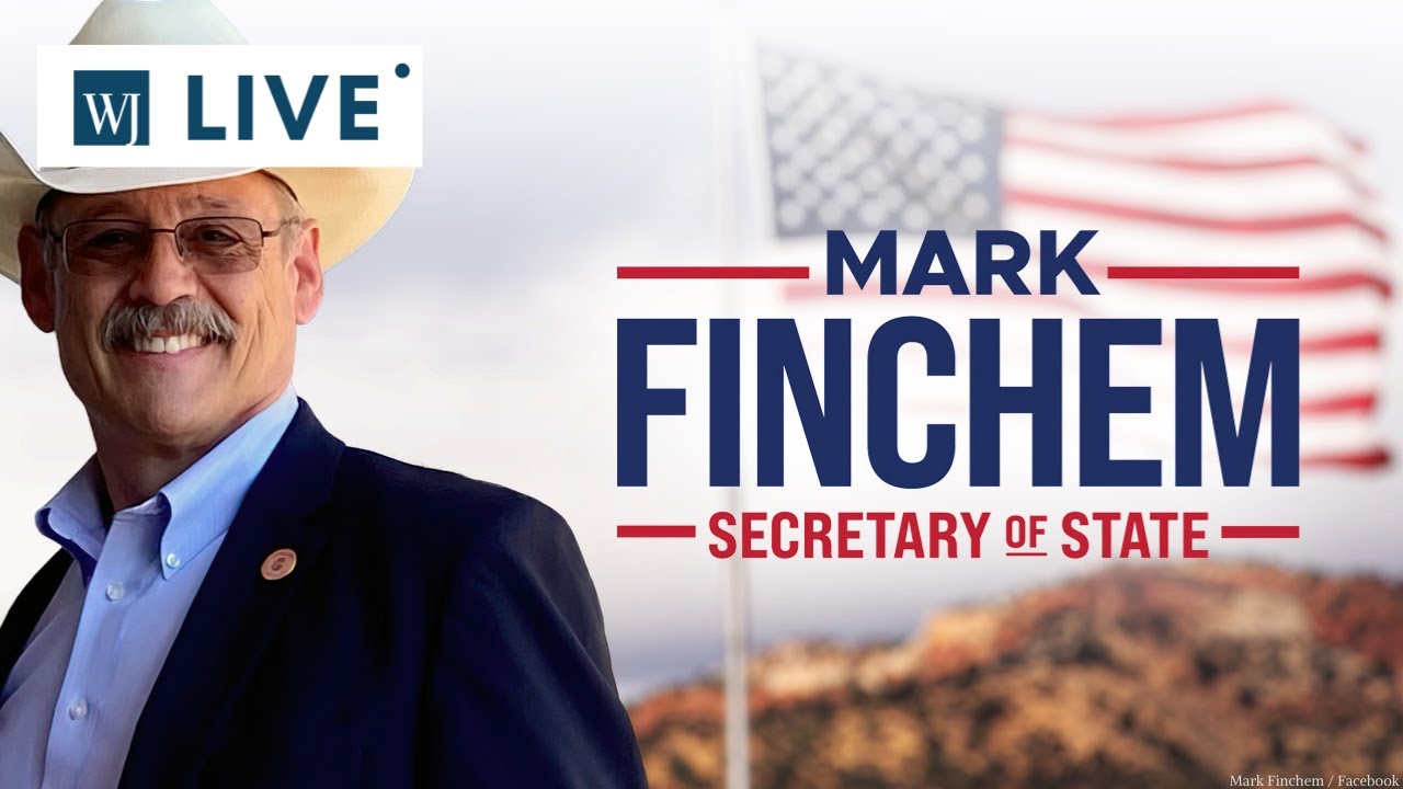 AZ House Rep. Mark Finchem on How to Regain Faith in Election Security ...