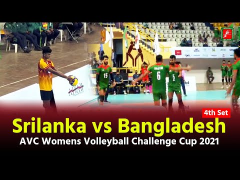 SriLanka VS Bangladesh | 4th Set |First Round | BVF |Asian Central Zone Men's Volleyball Match 2021