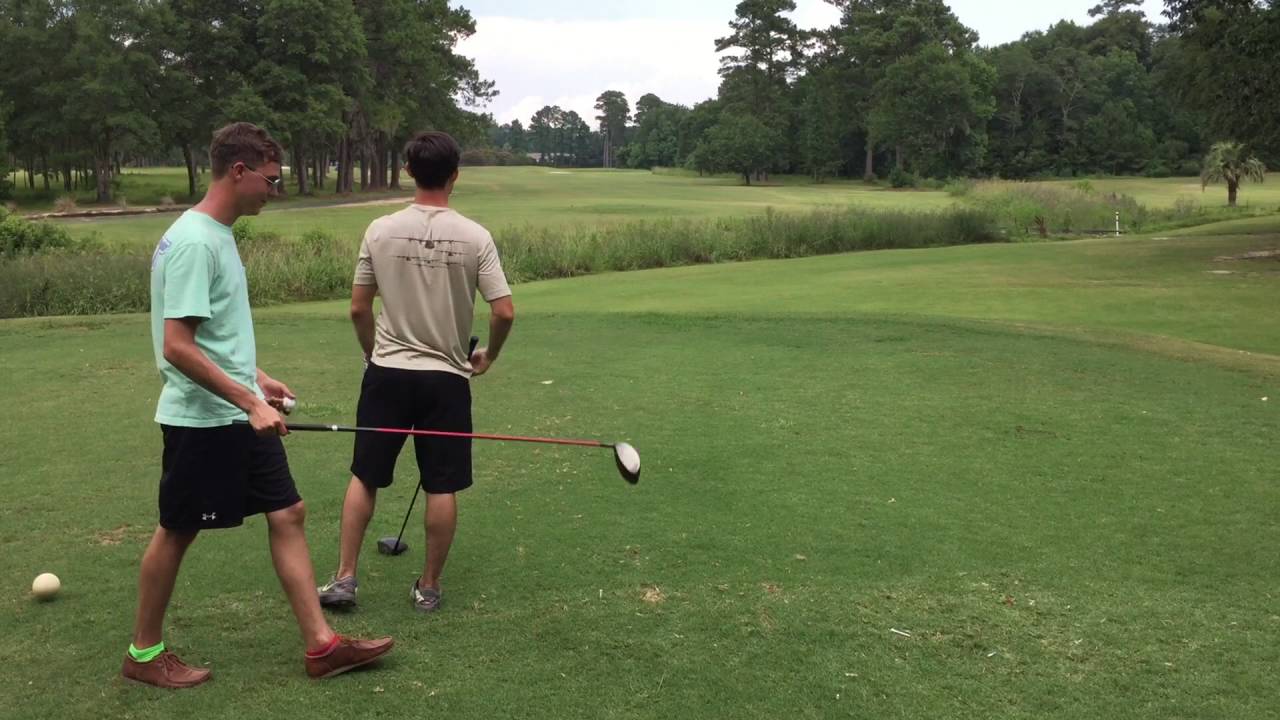 Golfing Commentary Fun - YouTube