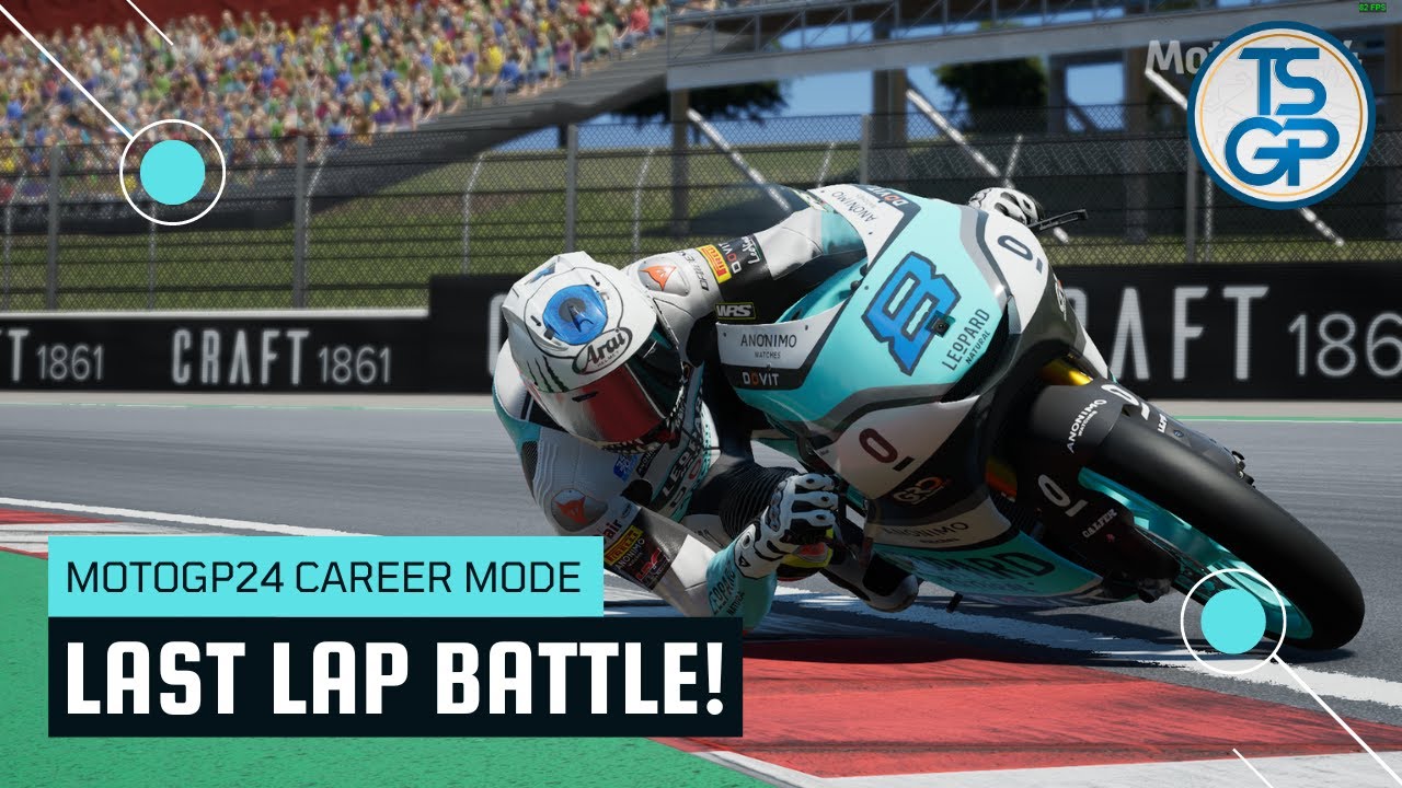 MotoGP24 Career Mode #09 - LAST LAP BATTLE! - YouTube