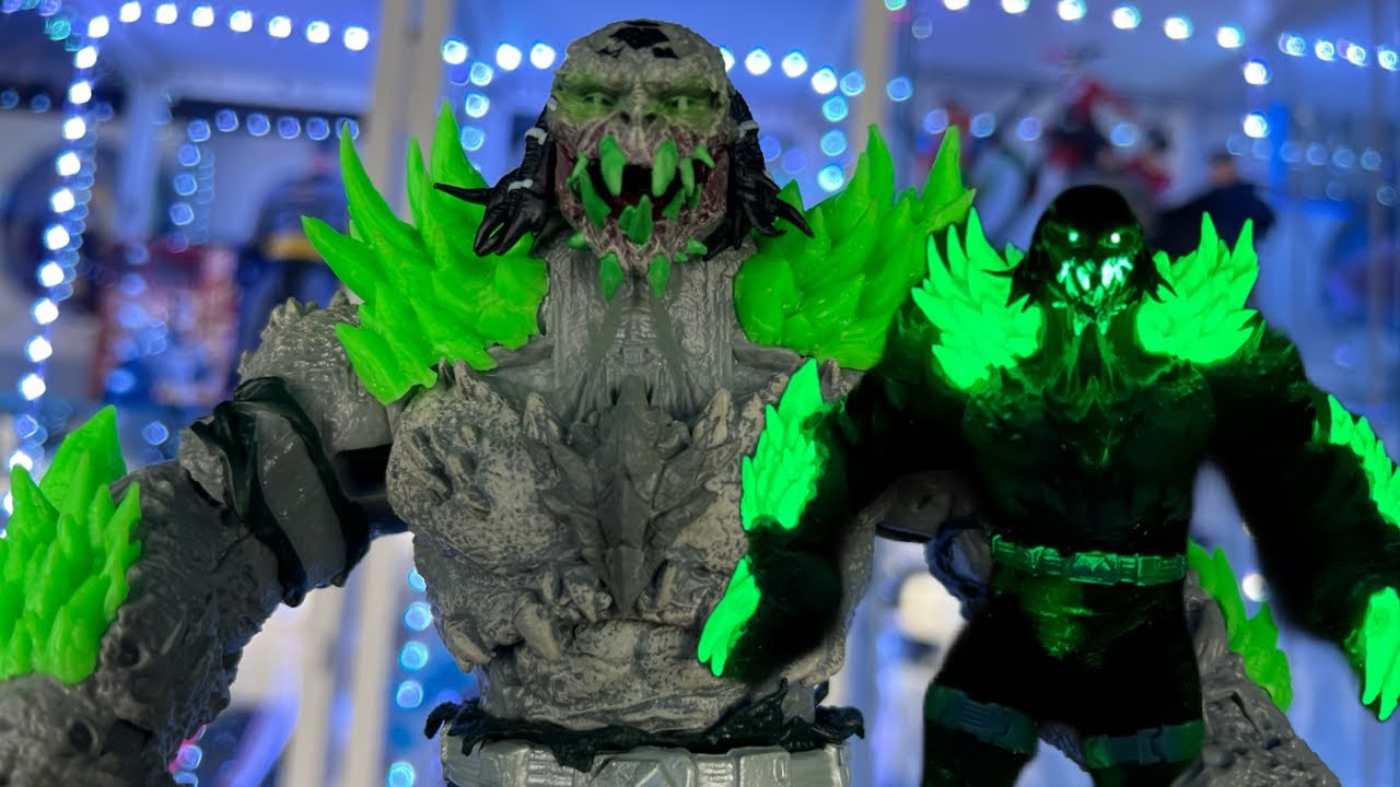 Mcfarlane Toys Dc Multiverse Kryptonite Doomsday Mega fig review - YouTube