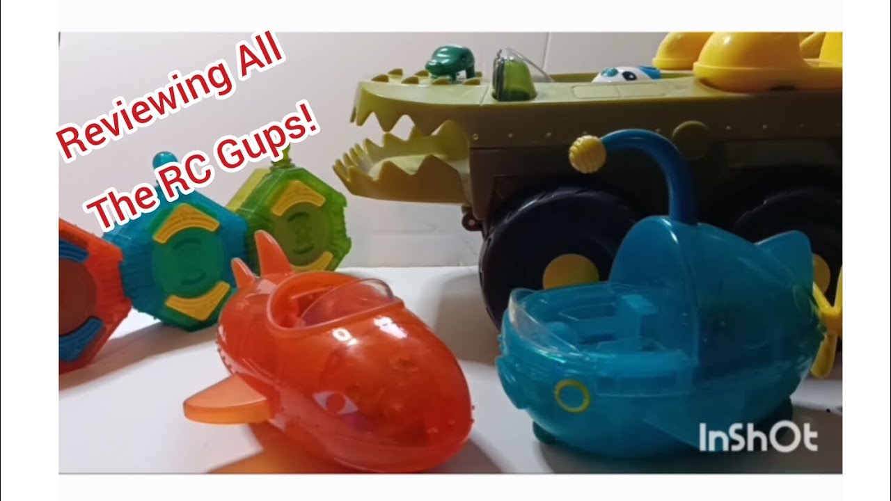 Reviewing all the Octonauts RC Gups! #octonauts #toys #review - YouTube