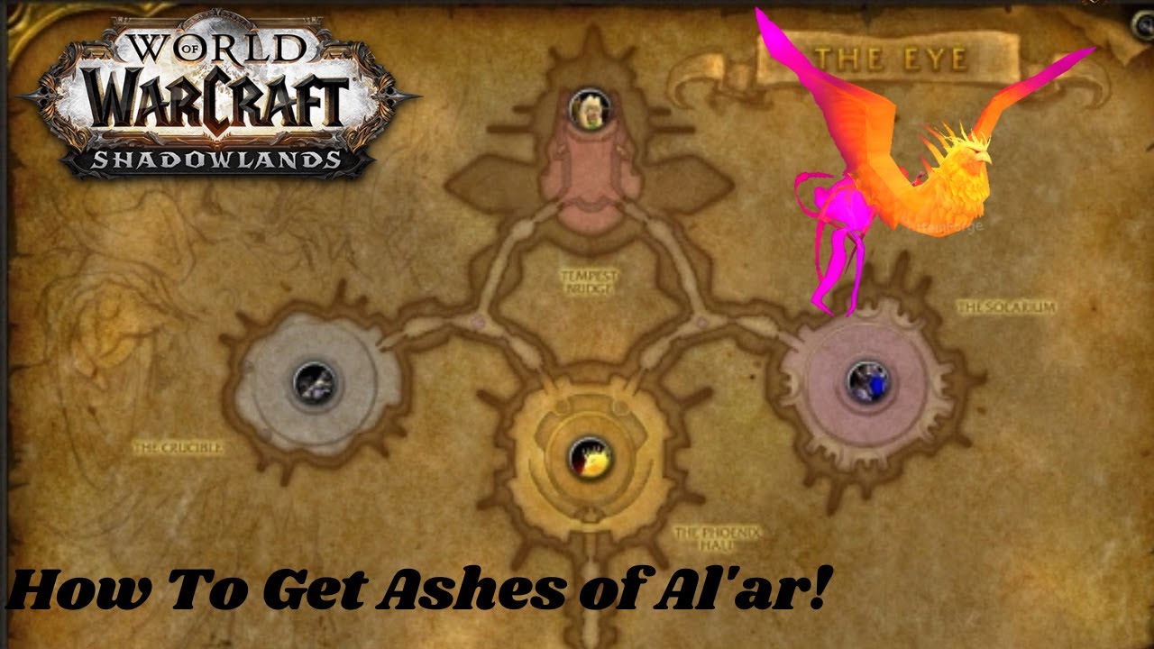 How To Get Ashes of Al'ar Mount - World of Warcraft - YouTube