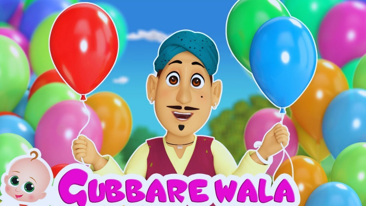 Gubbare Wala Aaya | गुब्बारे वाला | Hindi Rhymes For Children - YouTube