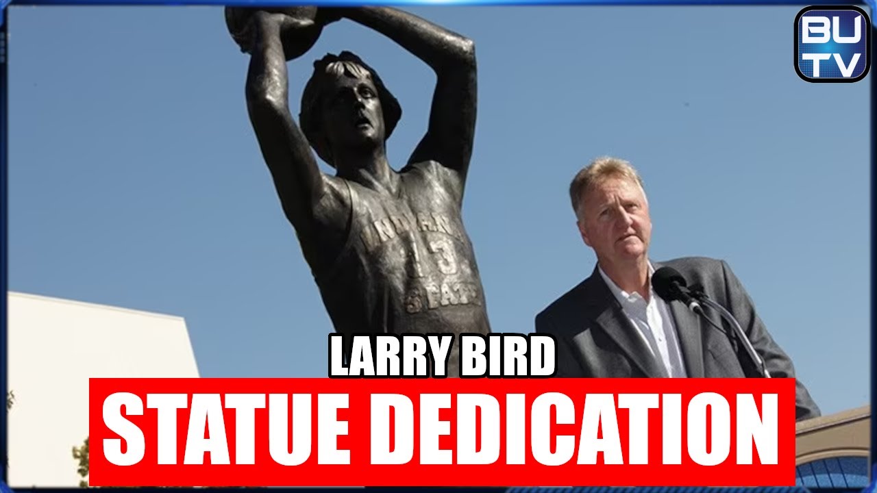 Kobe Fan Reacts to Honoring Larry Bird | ISU Larry Bird Statue ...