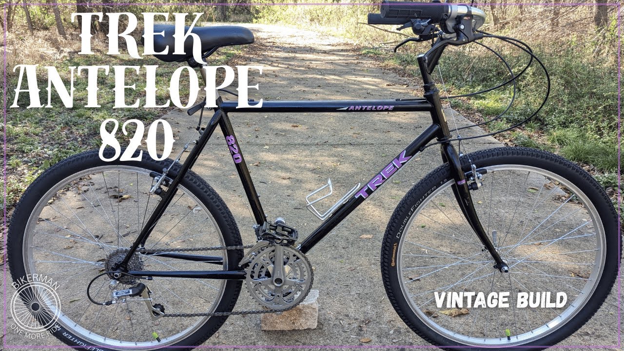 Cruiser Vintage Retro MTB- Trek Antelope 820 - YouTube