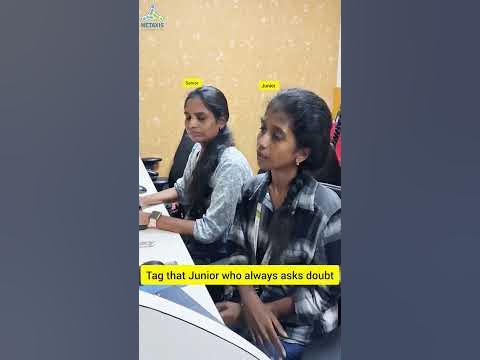 Tag that Junior who always asking doubts| Netaxis IT Solution - YouTube