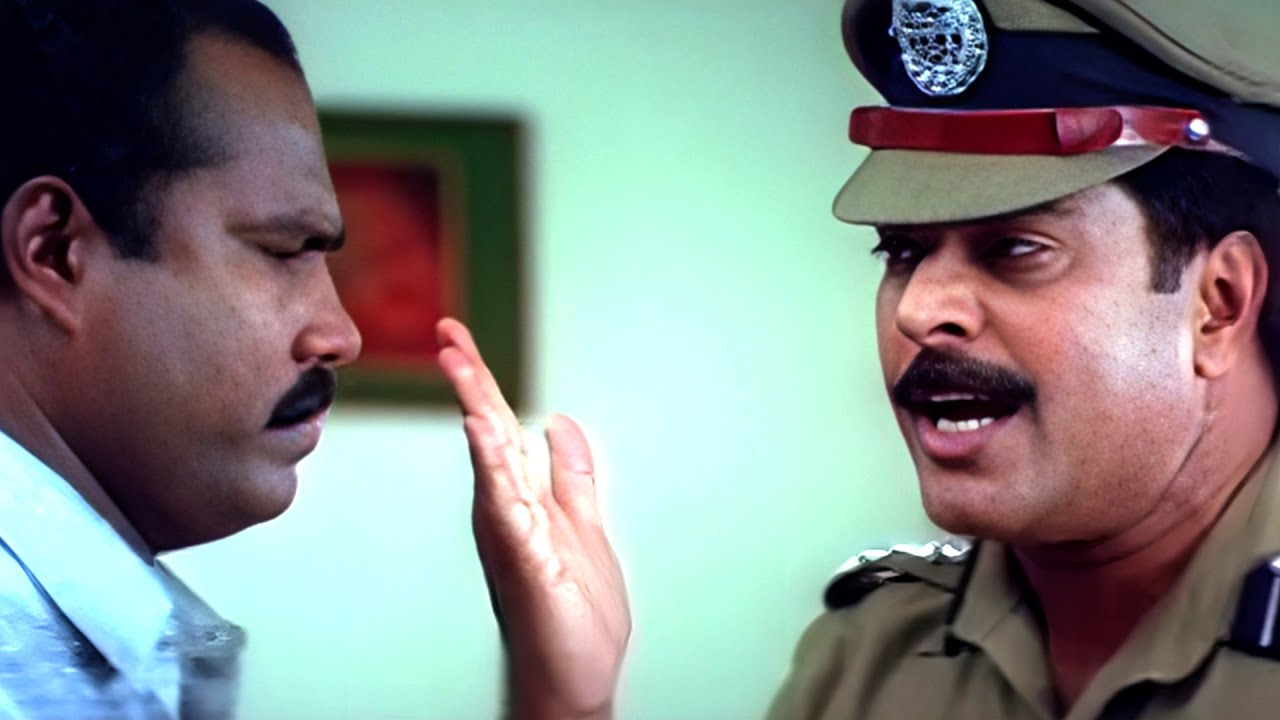 തന്റെ തല ഞാൻ അടിച്ചുപൊട്ടിക്കും | Rakshasa Rajavu Movie Scene ...