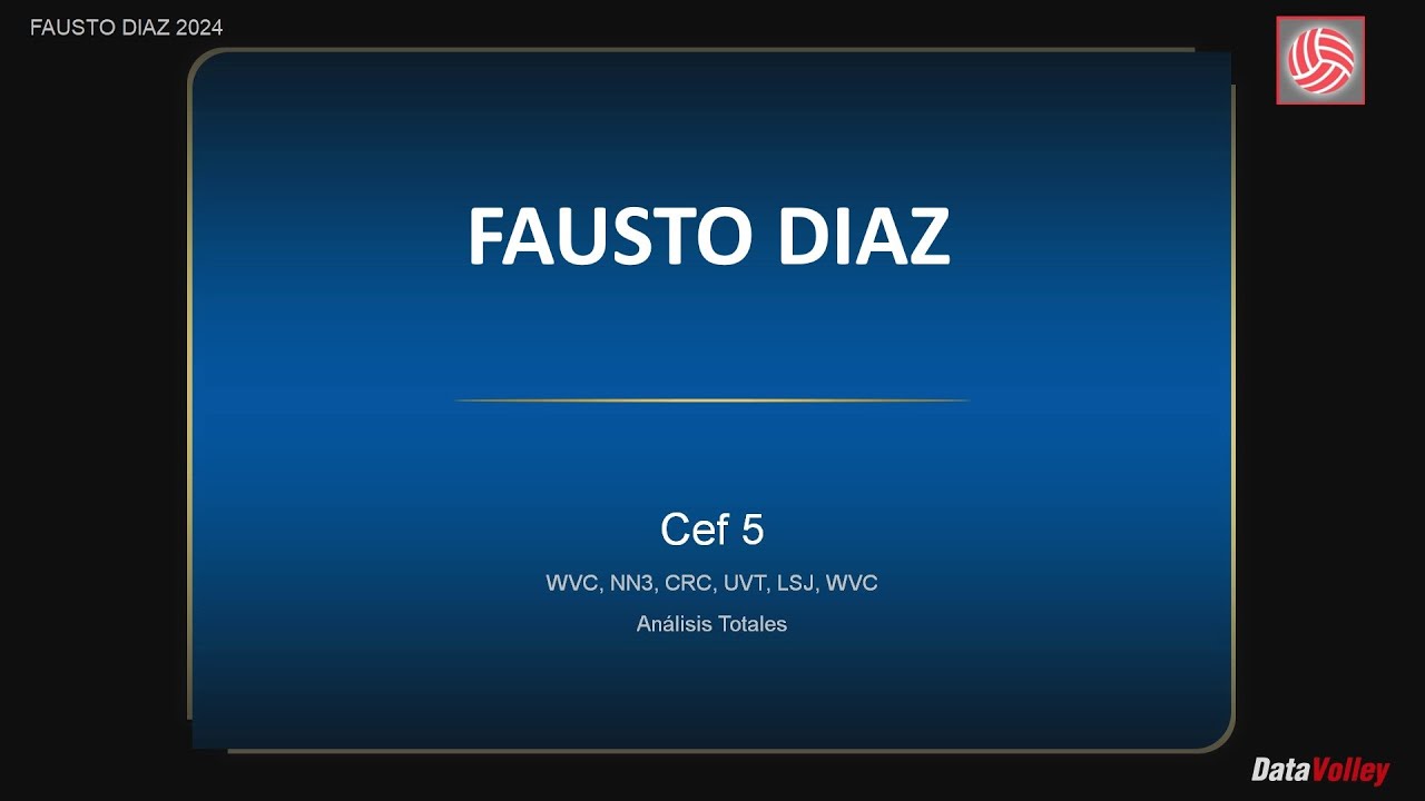 FAUSTO DIAZ N°8 - OUT SIDE HITTER - TEAM CEF 5 VOLEY - ARGENTINA ...