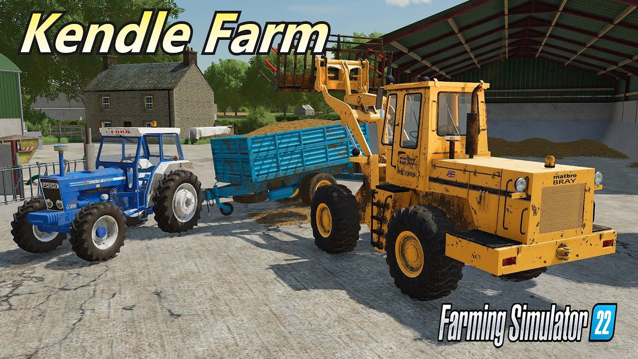 Clearing Manure From A Shed ! Ep2 | Kendle Farm | Farming Simulator 22 ...