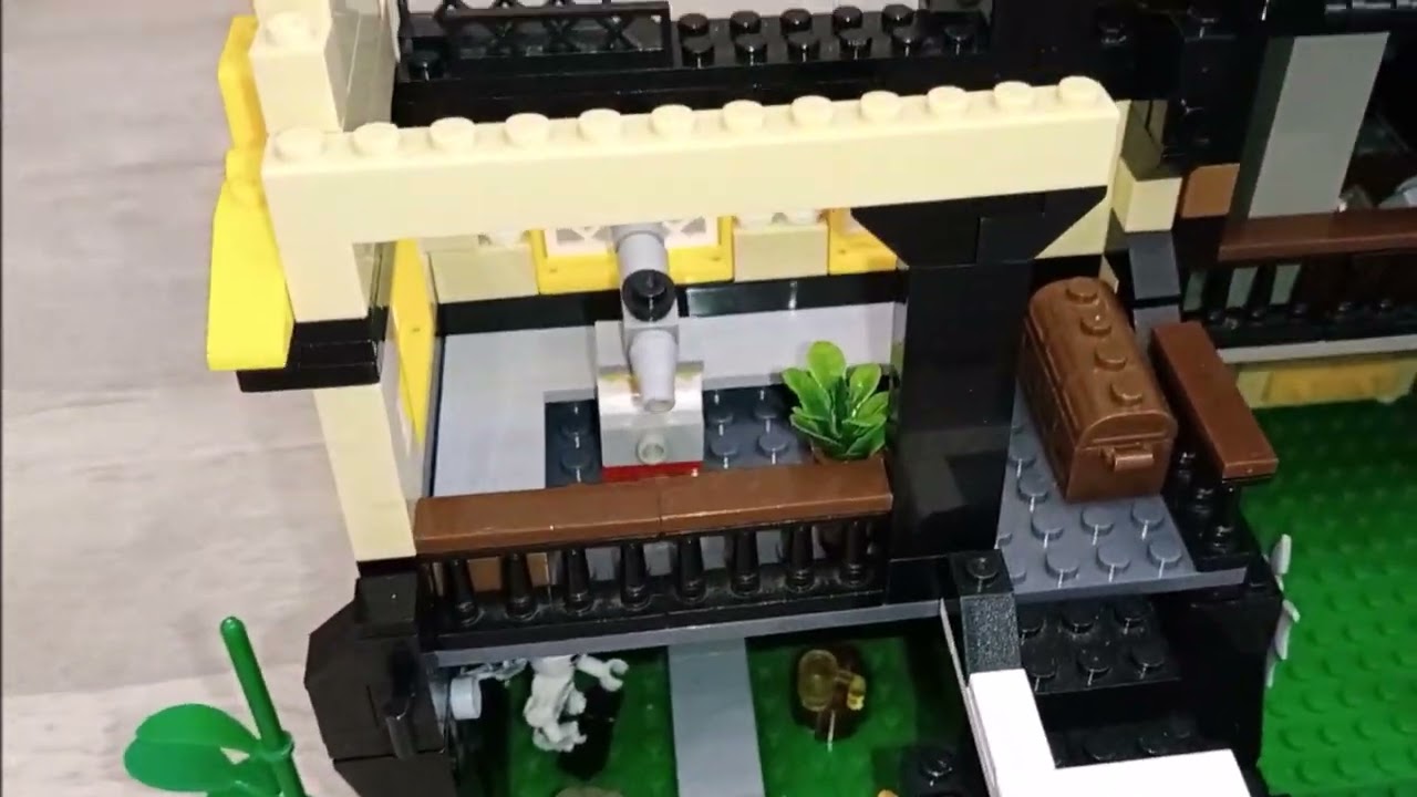 LEGO Frankenstein's Castle - YouTube