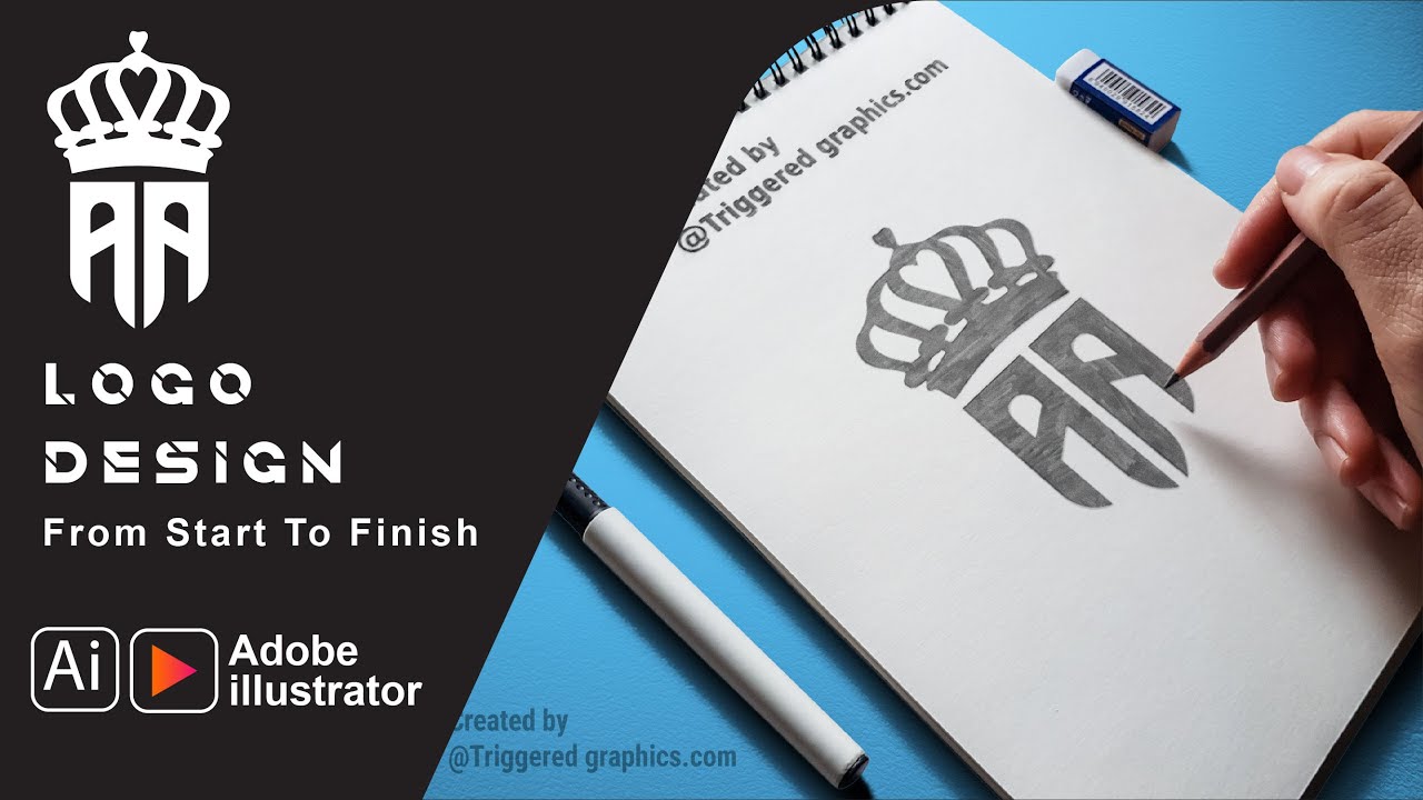 Subscribers Requested Logo Design 01 | Adobe Illustrator Tutorial With Zakki Graphics - YouTube