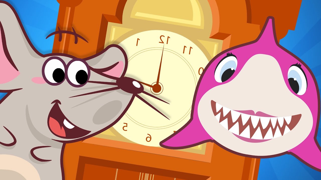 Hickory Dickory Dock + The Boo Boo Song | Telling Time (7pm to midnight ...
