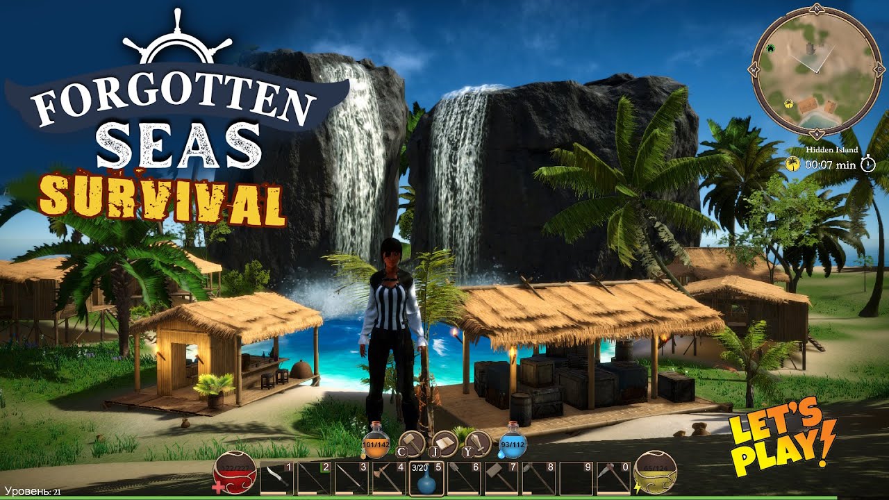 Forgotten Seas #2 Скрытый остров с Сюрпризами Hidden Island with ...