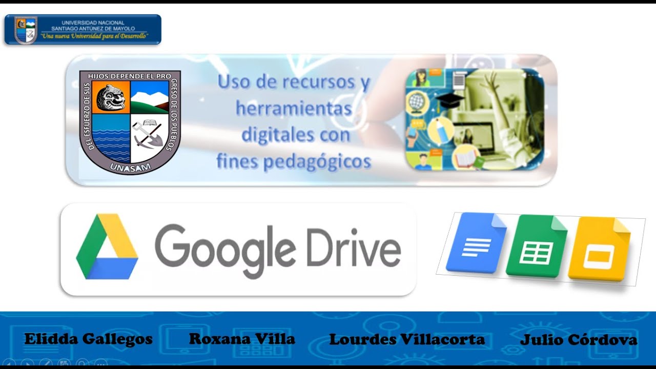 TUTORIAL GOOGLE PRESENTACIONES UNASAM - YouTube