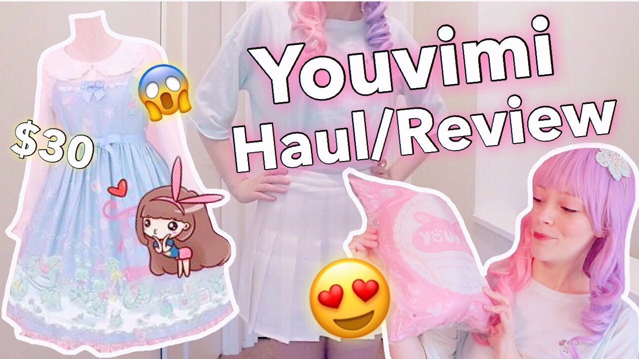Youvimi TRY ON HAUL/REVIEW | affordable Japanese/Korean fashion - YouTube