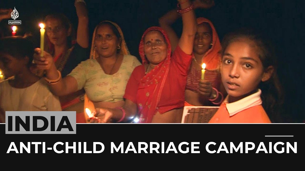 India: Nationwide drive against child marriage launched - YouTube
