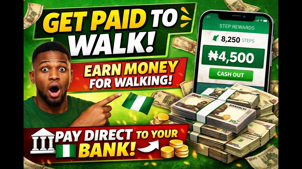 Get Paid to Walk – Earn Real Money Just by Walking - YouTube