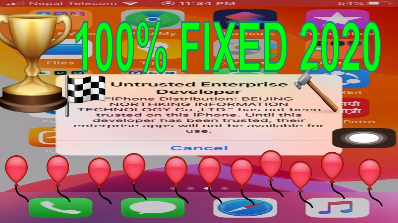 Panda helper untrusted enterprise developer(100 % FIXED) - YouTube