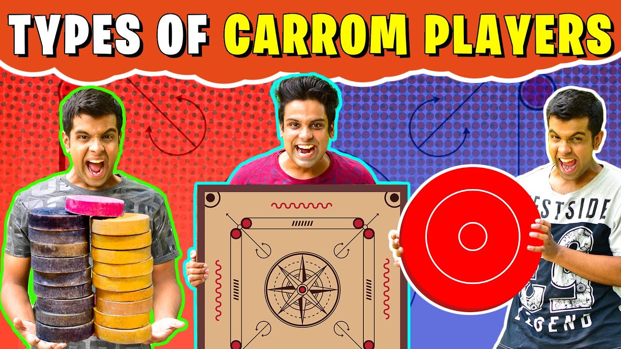 Types of CARROM Players | The Half-Ticket Shows - YouTube