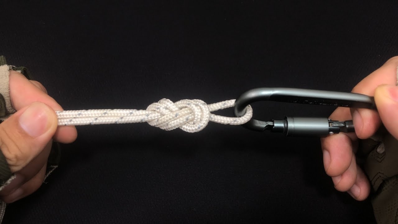 How to Tie a Mid Loop Knot - KNOT SHORT - YouTube