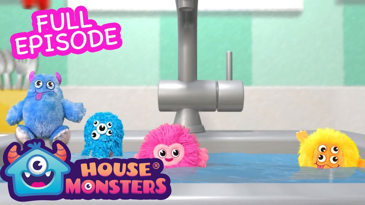 House Monsters’ Pool Party Splash! 💦 | Episode 5 | Funny Cartoon for ...