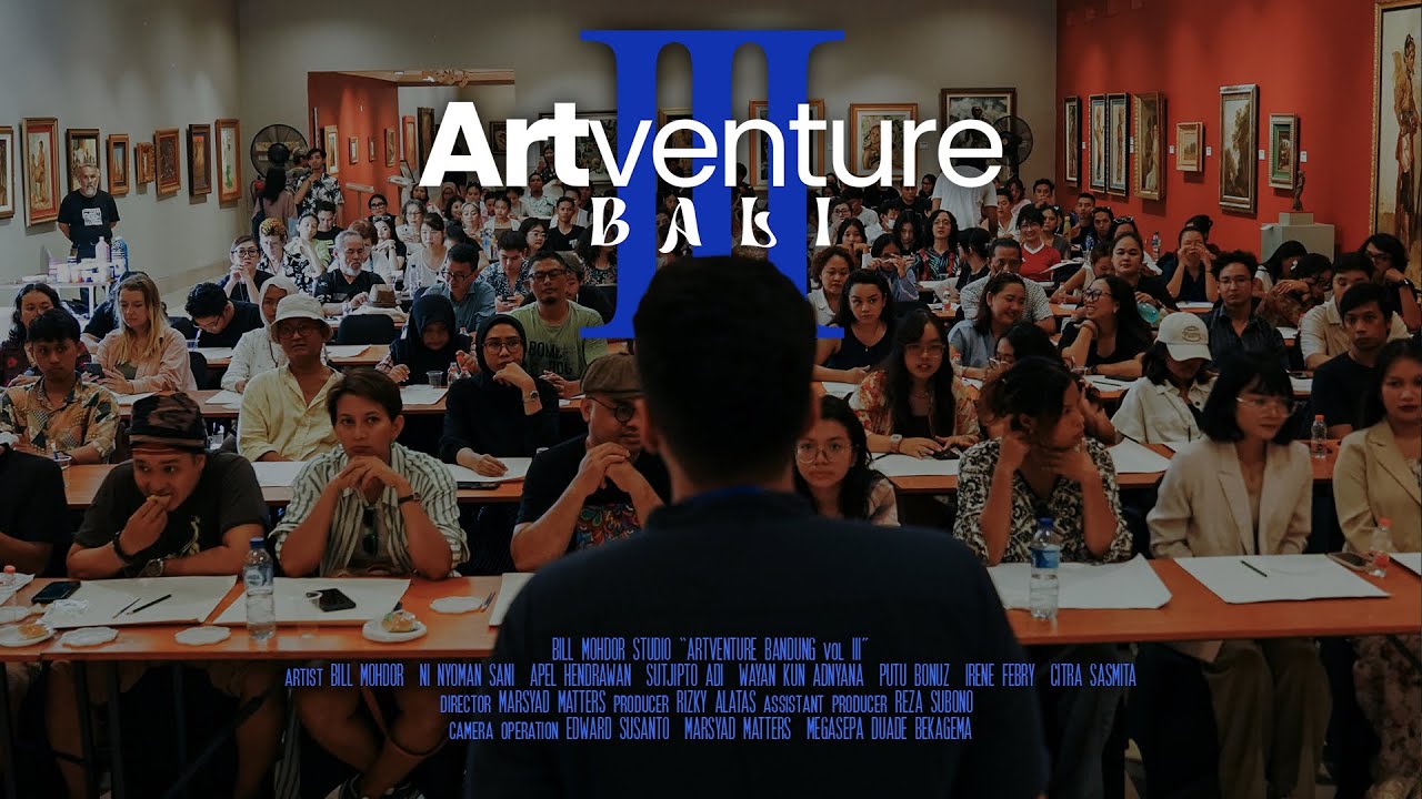 Artventure III | Bali | THE MAJESTIC BALI | Workshop, Tour & Artist Talk (1/2) - YouTube