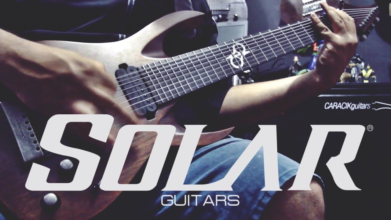 SOLAR A1.8D LTD – AGED NATURAL MATTE 8 STRING/8 CORDAS - Michel ...